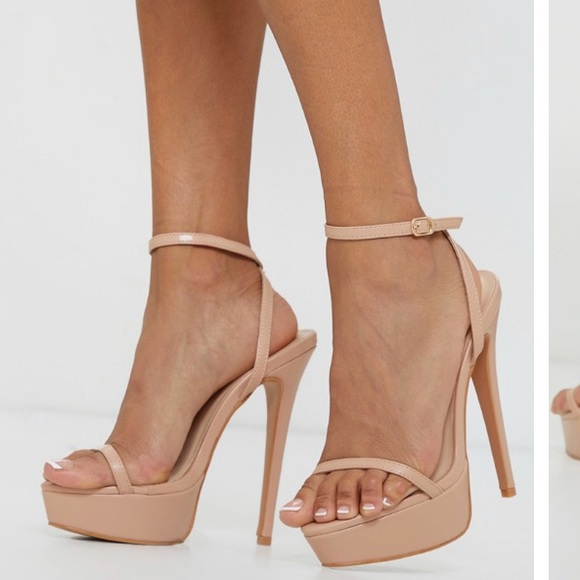 PrettyLittleThing | Shoes | Pretty Little Thing Platform Heels | Poshmark